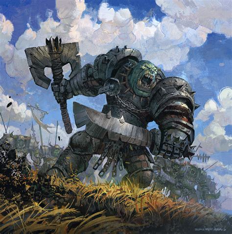 Orc Warboss Black Orc Orc Warboss Black Orc Greenskins