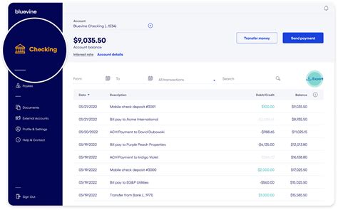 How Do I Export My Account Transactions To A Csv File