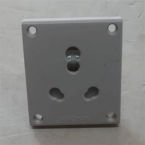 10 Plastic Anchor Caption Universal Socket Grey At 70 Piece In Haldia