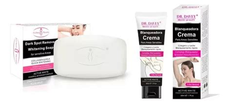 Crema Blanqueadora Jabón Aclarante Axilas Zonas Íntimas Cuotas Sin