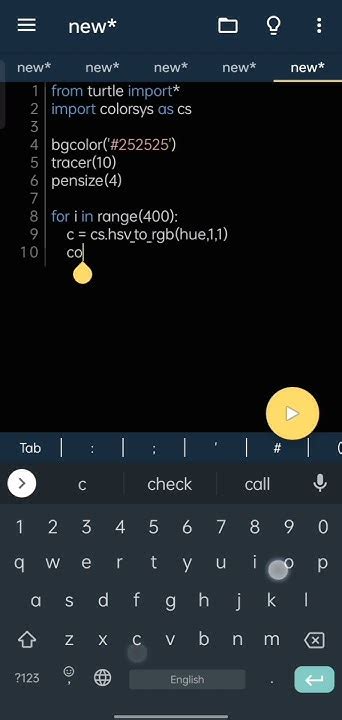 Python Turtle Smile Programming Joy Shorts Shorts Youtubeshorts Youtube