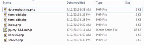 Crud Php Ajax Sederhana Mari Belajar Coding