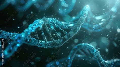 Biotechnology Bioinformatics Concept Of Dna And Protein Letter Background Dna And Protein