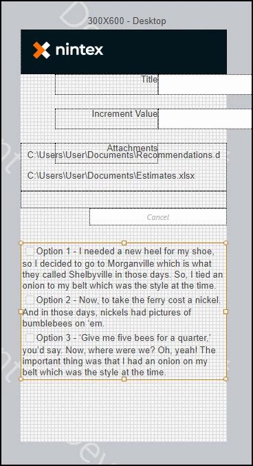Formatting A Choice List Column Control In Classic Forms Community