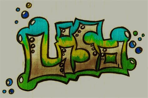 Graffiti Lisa By Leneko On Deviantart