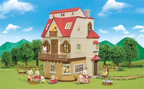 Calico Critters Lounging Living Room Set Dollhouse