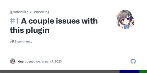 A Couple Issues With This Plugin · Issue 1 · Jgmdevlite Xl Encoding · Github