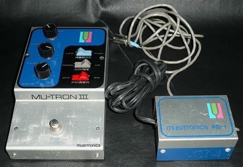 Musitronics Mutron Iii In Original Carton With Footswitch Luthiers Access Group