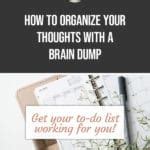 How To Organize Your Thoughts With A Brain Dump Naomi D Nakashima