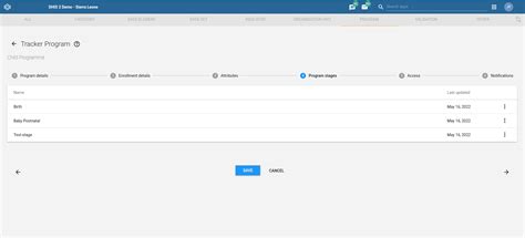 Combined Program Stages Not Displaying Data In Event Report App Support Assistance Technique
