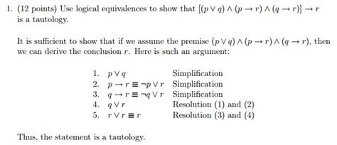 Solved Discrete Mathematics Propositional Logic The Chegg