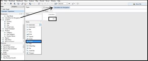 Navigation Button For Dashboards In Tableau Analytics Tuts