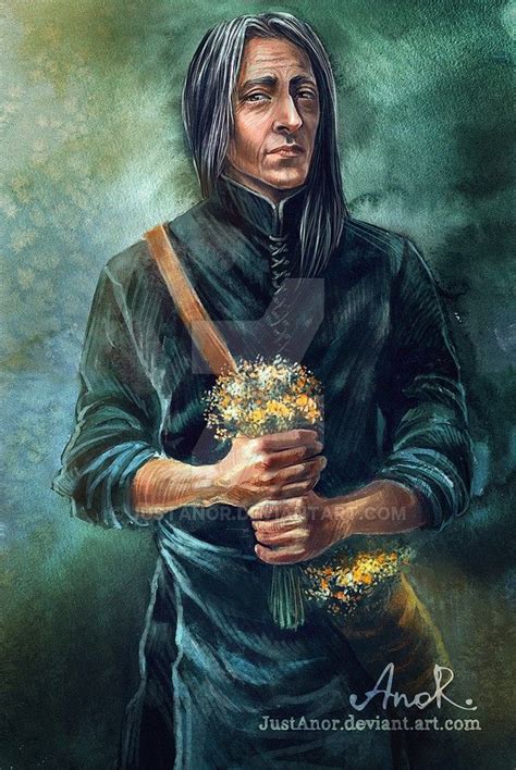 Сага о Ведьмаке и Ведьмачке (Крещение огнем II) | Snape fan art ...