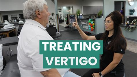 Treating Vertigo What To Expect In Physical Therapy Vestibular Habituation Exercises Youtube