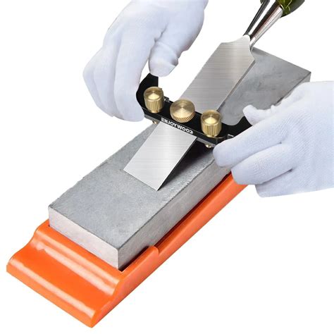 Enjoywood Precision Chisel Honing Guide Sharpening Jig Tool Aluminum