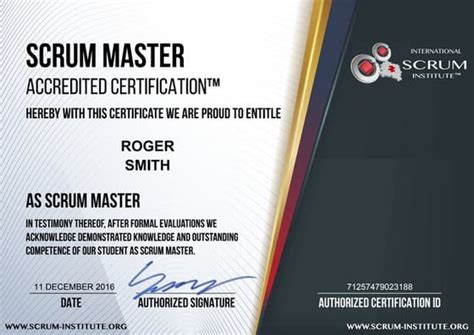 Scrum Accreditation Certification Ppt