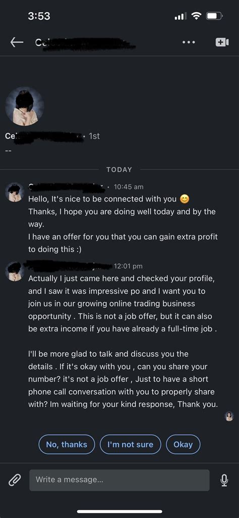 Linkedin Scammers Rphilippines