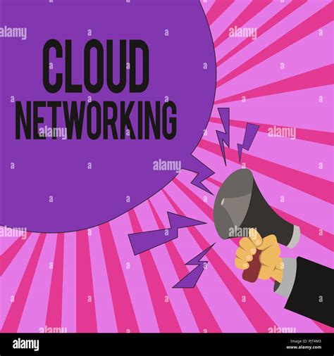 Handwriting Text Writing Cloud Networking Concept Meaning Is Term Describing Access Of