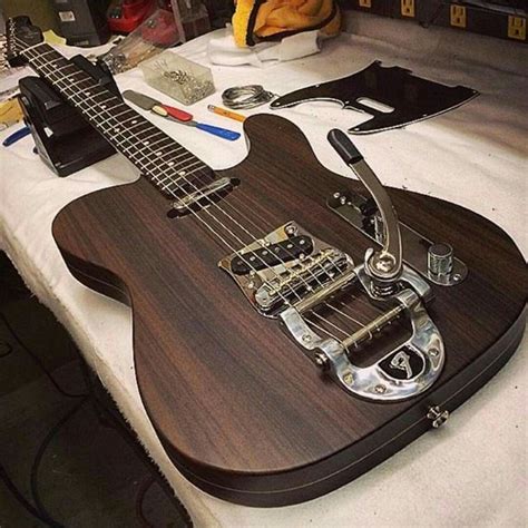 Fender Custom Shop Rosewood Telecaster With Bigsby Tremolo