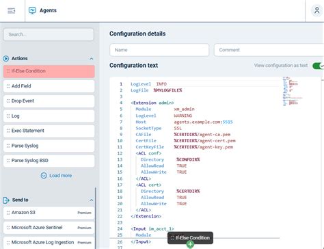 Create A Configuration Nxlog Platform Documentation