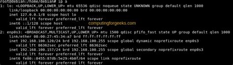 using networkmanager nmcli on ubuntu and debian computingforgeeks