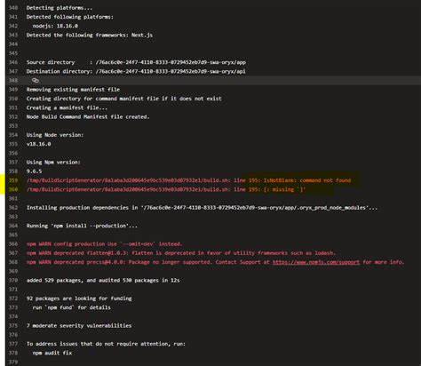 Nextjs Startup Error Failed To Load Nfigjs · Issue 1156 · Azurestatic Web Apps · Github