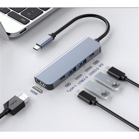 B Thi T B Hub C Ng Chia Chuy N I A N Ng Usb Type C In Sang C Ng Hdmi K Hz Usb