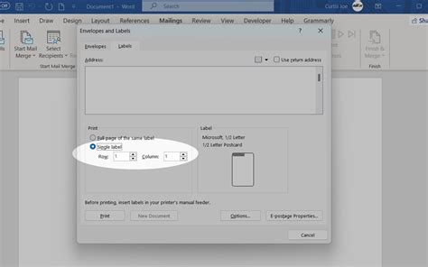 How To Print Labels From Word Android Authority