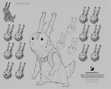 Timberborn Character Concept Art On Behance