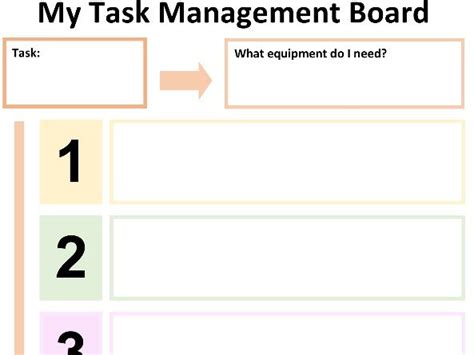 Pastel Task Management Board Teaching Resources