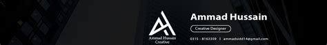 Ammad Hussain Graphic Designer Specialized In Illustration