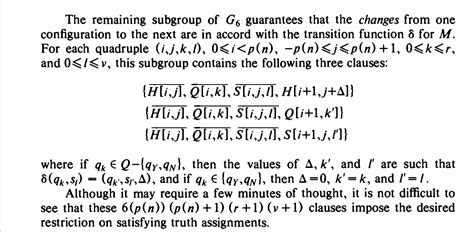 Algorithms Transitions Of Turing Machine In Cook Levin Theorem Proof