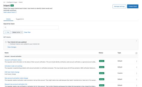 Accessing And Viewing Intelligent Triage Intents Zendesk Help