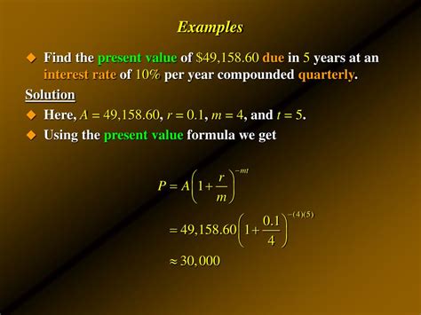 Ppt Compound Interest Annuities Amortization And Sinking Funds