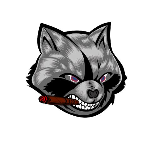 Trash Panda Cigars Patch Cigar Prop