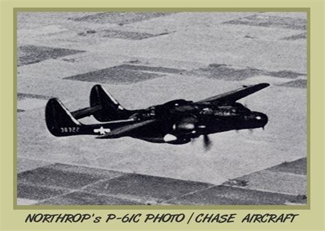 Photos Of The P 61c Aircraft Wwii