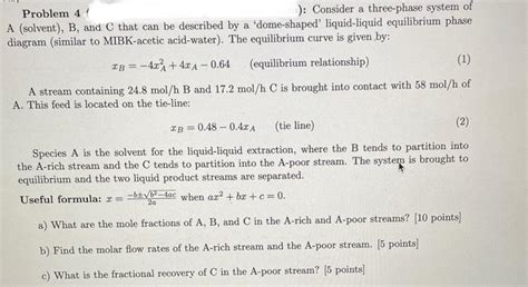 Solved Problem 4 Consider A Three Phase System Of A Chegg Com