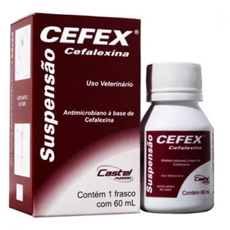 Comprar Cefex Para Cães E Gatos Caixa Com 1 Frasco Com 60ml De