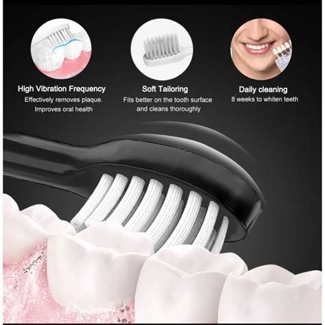 Електрическа четка за зъби Sonic Ys01 високочестотна звукова вибрация 4 глави на четка