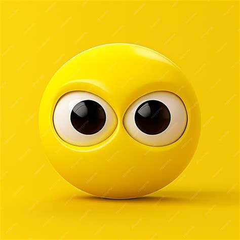 Premium Photo Ultra Minimal Cute Emoji Only Eye And Mouth