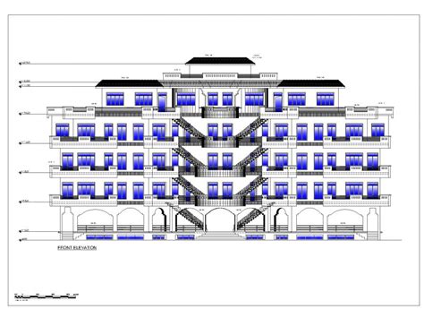 Shopping Mall Design Ksa Project Elevation Dwg 1 Thousands Of Free Autocad Drawings