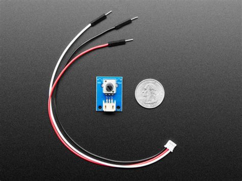 Stemma Wired Potentiometer Breakout Board 10k Ohm Linear The Pi Hut