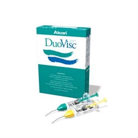 Duovisc Viscoelastic System Viscoat 0 50 Ml Provisc 0 85 Ml Medex Supply