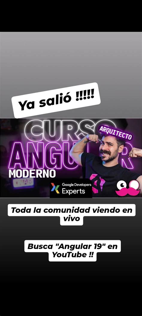 Alan Buscaglia On Linkedin Angular Angular19 Curso Gratis