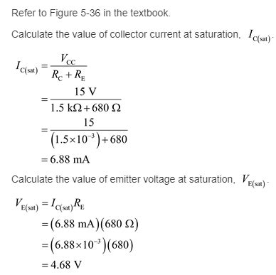 Solved The Bias Resistor R In Figure Is Replaced By A Answer Transtutors