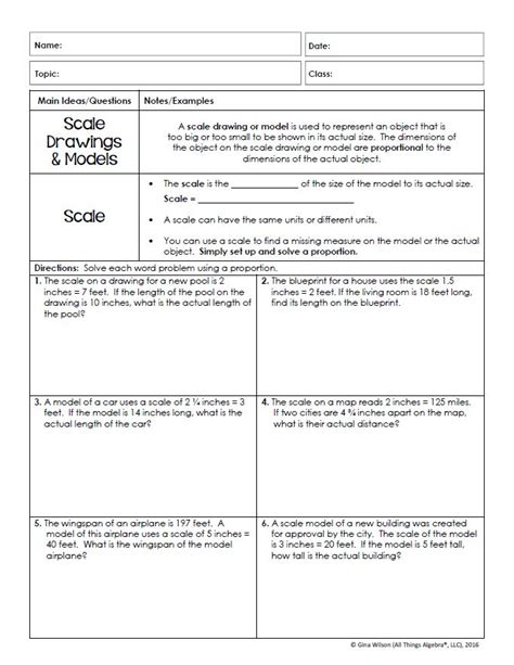 Pre Algebra Unit 4 Ratios Proportions And Percents All Things Algebra®