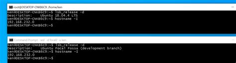 Two Wsl2 Instance How To Connect · Issue 5011 · Microsoftwsl · Github