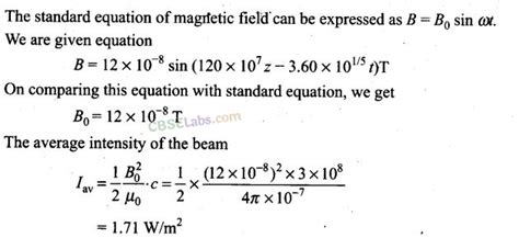 NCERT Exemplar Class Physics Chapter Electromagnetic Waves Learn CBSE