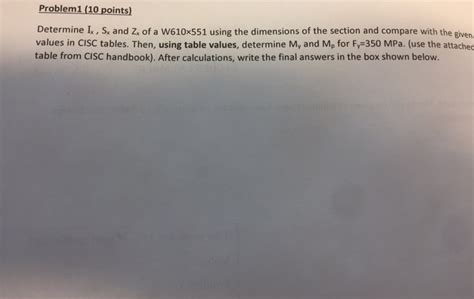 solved problem1 10 points determine l s and zo of a