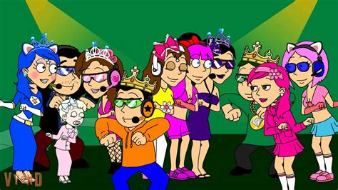 Me And My Goanimate Friends Dance Party Youtube